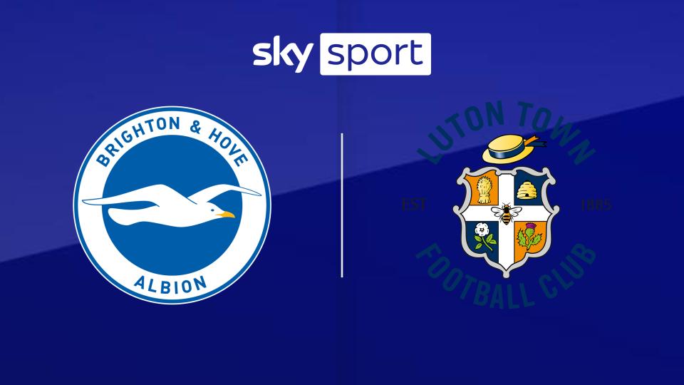 Brighton and Hove Albion vs. Luton Town